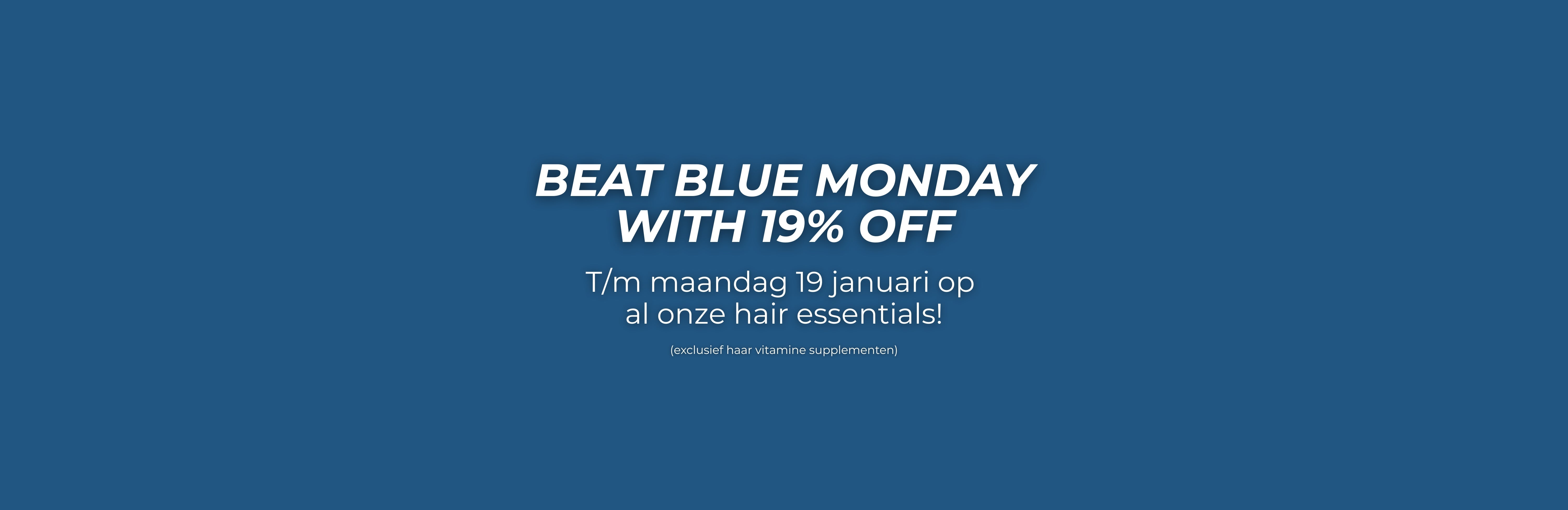 Blue Monday Sale